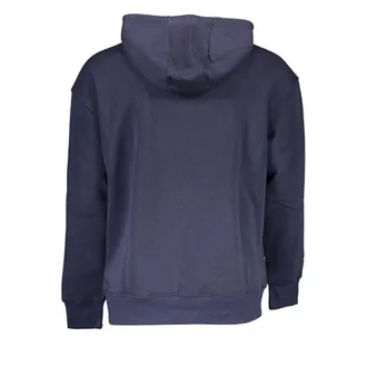 Tommy Hilfiger Embroidered Logo Hoodie - Blue