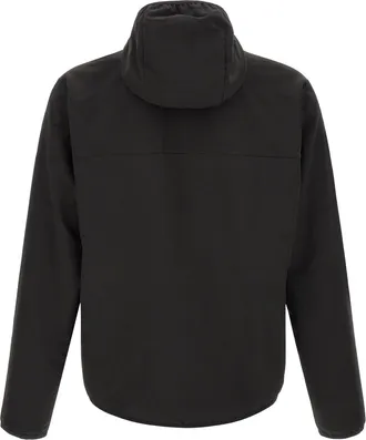 HUGO BOSS Hooded Technical Jacket - Black