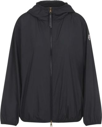 Moncler Femme, Vestes, Noir, Taille: 40 FR Veste &agrave; capuche Fegeos