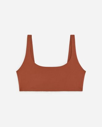 Arket Sportliches Bikinioberteil -Braun