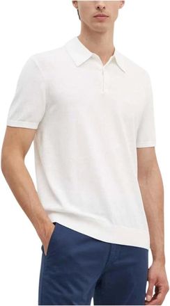 A|X Armani Exchange Homme, Tops, Blanc, Taille: S Polo &agrave; Manches Courtes et Col Rond