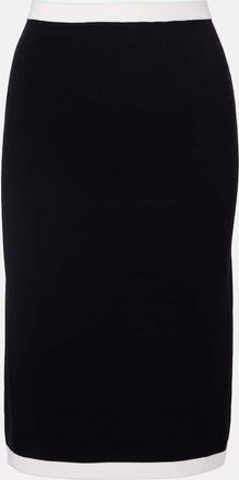 Nina Ricci Bleistiftrock aus Rippstrick