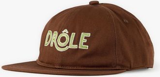 Dr&ocirc;le de Monsieur Casquette brod&eacute;e en coton