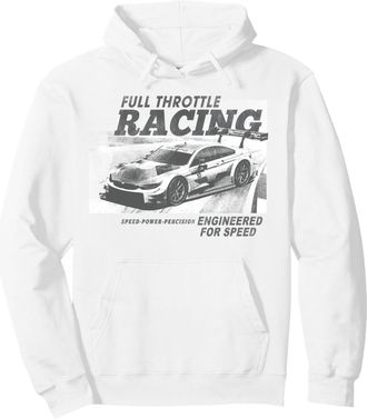 Trendy Apparel Full Throttel Racing Engineered for Speed Pullover Hoodie