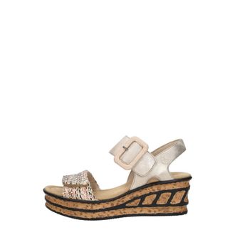 Rieker Damen, Schuhe, Beige, 37 EUGr&ouml;&szlig;e