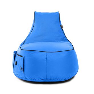 BuBiBag Gaming Sitzsack zum Zocken mit -Anschluss & Taschen, Halterung, Gamer Sessel f&uuml;r Kinder und Erwachsene, Beanbag Indoor und Outdoor - JokerBag (K&ouml;nigsb