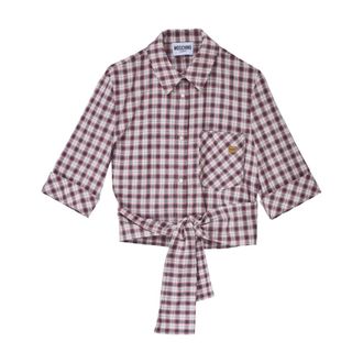 Moschino Camicia Corta Incrocio - - Blouses & Shirts - Damen - Mehrfarbig - L