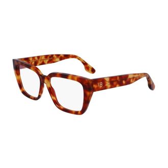 Victoria Beckham Femme, Accessoires, Brun, Taille: ONE Size Monture de Lunettes en Ac&eacute;tate