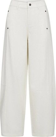 Co'Couture Femme, Pantalons, Blanc, Taille: 40 FR MarciCC Structure LL Pant