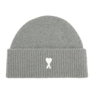 Ami Grau Offwhite Beanie ADC - - Accessories - Herren - Grau - ONE SIZE
