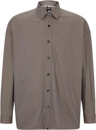 HUGO BOSS Drew Hemd - - Shirts - Herren - Beige - XL