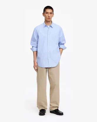Arket Weite Workwear-Chinohose -Beige