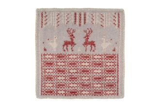 &Ouml;jbro Vantfabrik Sk&aring;ne Michael gewebte Sitzkissen Sitzunterlage Wolle faltbar 43x43 cm Sitzmatte Schafwolle Folklore Sitzpolster Sitzauflage Indoor Outdoor Auto rot gr