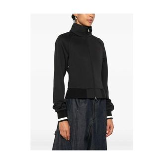 Yohji Yamamoto Femme, Vestes, Noir, Taille: 40 FR Track Jacket