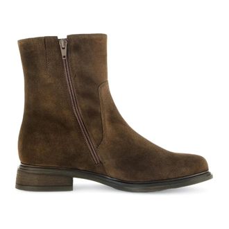 Gabor Eleganter Wildleder Stiefelette - Braun - - Shoes - Damen - Braun - 35 1/2 EU