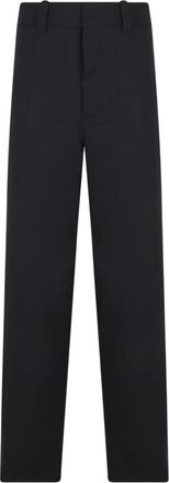 Christophe Lemaire Femme, Pantalons, Bleu, Taille: 42 FR Pantalon Droit Tailleur