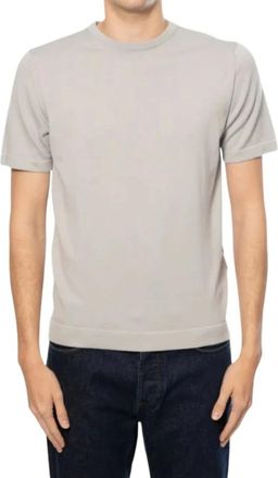 Woolrich Homme, Tops, Gris, Taille: XL T-shirt ras du cou