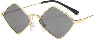 Generic Lunettes De Soleil D&eacute;coration De Vacances For Hommes Et Femmes Lunettes De Soleil En M&eacute;tal For Les D&eacute;placements Domicile-travail(Gold)