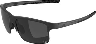 Alpina EAGLE Q-LITE, stylische Sonnenbrille f&uuml;r Erwachsene, 100 Prozent UV-A, B, C-Schutz, black matt (silver)