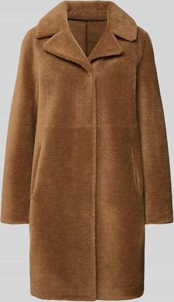 Oakwood Regular Fit Webpelzmantel aus reiner Wolle Modell VENUS