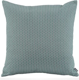 H.O.C.K. Miss Dots Kissen inkl. Füllung 50x30cm mit Punkten Größen Indoor (50x50cm, Petrol grün)