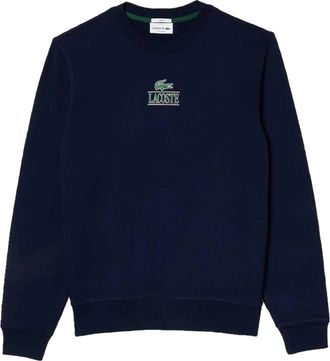 Lacoste Sweatshirt f&uuml;r Herren/Damen Unisex (Dunkles Marineblau)