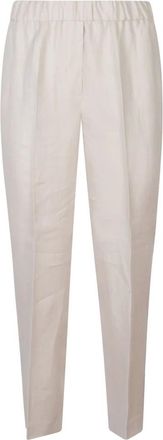 PESERICO Femme, Pantalons, Beige, Taille: 44 FR Straight Pantalons