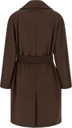 Max Mara Pedale Coat - Brown