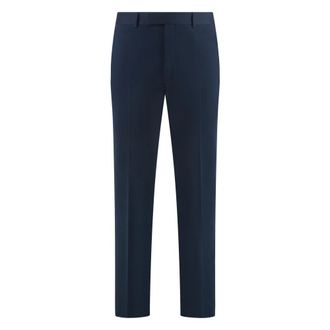 Gucci Baumwollgabardine-Hose mit Webstreifen - - Trousers - Herren - Blau - XL