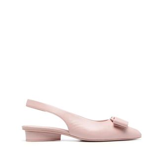 Ferragamo Femme, Chaussures, Rose, Taille: 35 EU Ballerines Slingback &agrave;