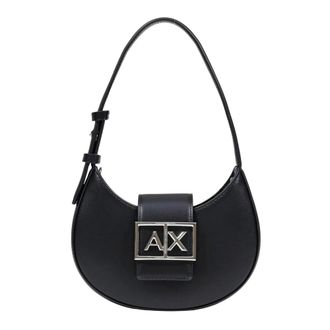 A|X Armani Exchange Mini-Tasche aus technischem Gewebe - - Bags - Damen - Schwarzk - ONE SIZE