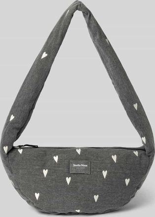 Studio Noos Shoulder Bag aus reiner Baumwolle in Denim-Optik