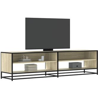 vidaXL Vidaxl - Meuble tv ch&ecirc;ne sonoma 180,5x40x46 cm bois ding&eacute;nierie