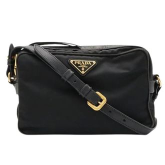 Prada Pre-owned Pochette Vintage Sac Bandouli&egrave;re - Femme - Pre-owned - Noir - Taille: ONE Size