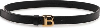 Balmain unisex, Accessoires, Noir, Taille: 2XL Logo Buckle Belt