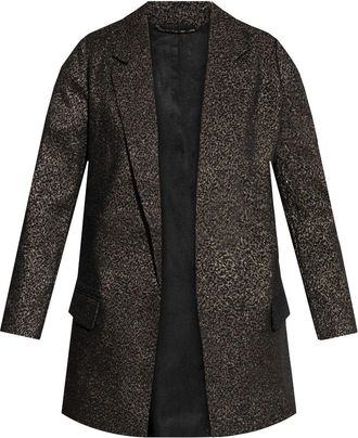 AllSaints Aleida Blazer - Schwarz