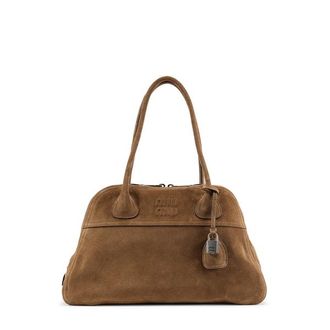 Miu Miu Sac Vivant en cuir su&eacute;d&eacute;