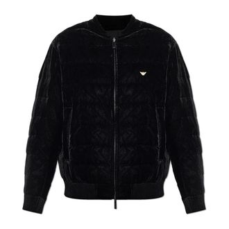 Emporio Armani Wendejacke mit Kapuze - - Jackets - Herren - Schwarzk - XL