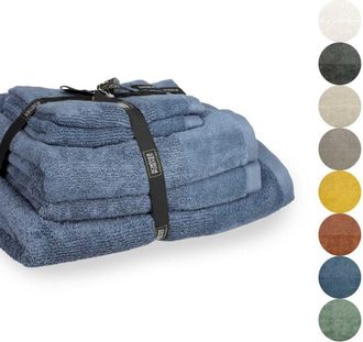 Sch&ouml;ner Wohnen Kollektion SCH&Ouml;NER WOHNEN Handtuch Set SENSE - 1 St&uuml;ck 50x100 cm, Blau