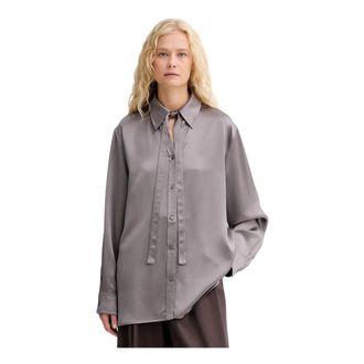 Isabelle Blanche Hemd - - Blouses & Shirts - Damen - Grau - M