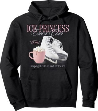 Trendy Apparel Ice Princess Cocoa Club Keeping It Cute Pullover Hoodie