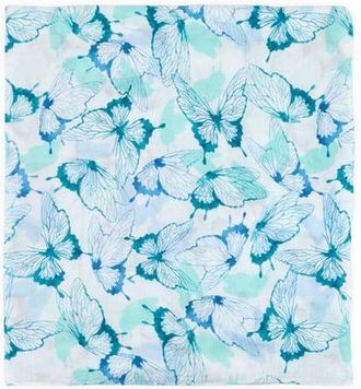 Au Printemps Paris Foulard &agrave; motif papillon