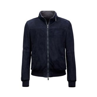 Gimos Leather Jackets - - Jackets - Herren - Blau - M