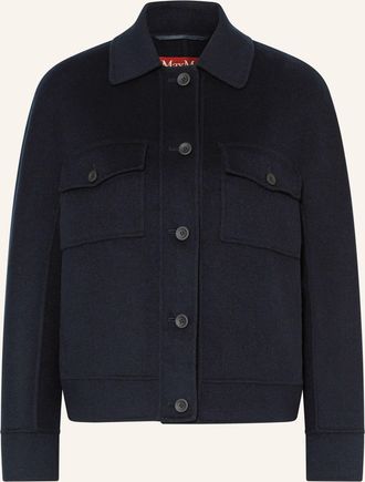 Max Mara Max Mara Studio Kastenjacke Fiero blau