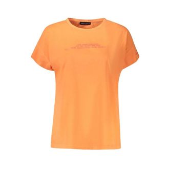 North Sails Cotton T-Shirt - - Tops - Damen - Orange - S