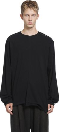 Ziggy Chen Front Seam Long Sleeve T-Shirt