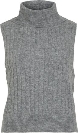 Vila VIBELUNA HIGH Neck S/L Knit Vest-NOOS
