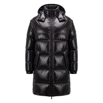Bottega Veneta Kapuzenjacke aus Daunen - - Coats - Damen - Schwarzk - S