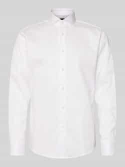 HUGO BOSS Regular Fit Businesshemd aus reiner Baumwolle Modell JOE