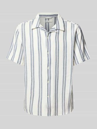 Knowledge Cotton Apparel Freizeithemd mit Knopfleiste